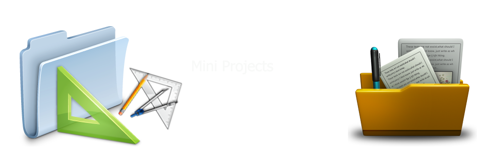 Mini/Major Projects Mini/Major Projects